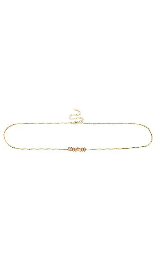 Ettika Crystal Bead Waist Belt
