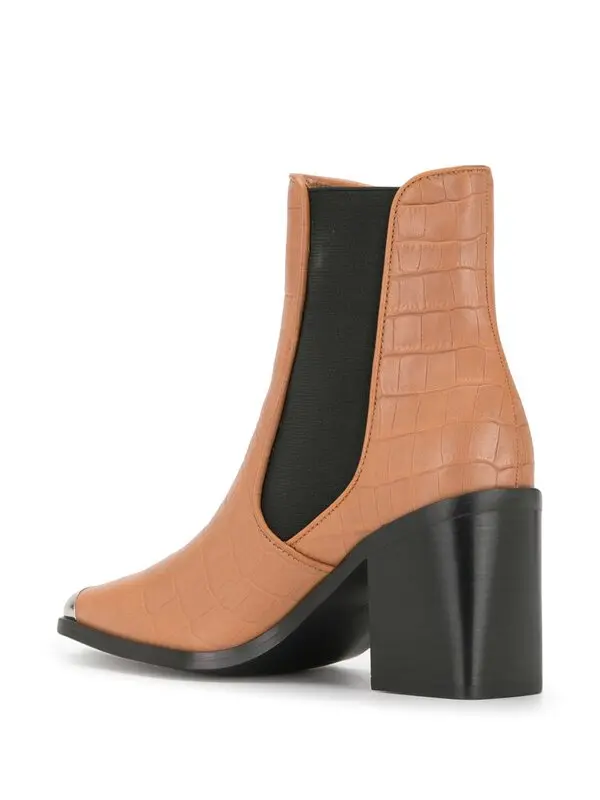 Senso Silver Toe Cap Boots
