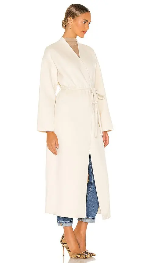ANINE BING Hunter Coat In Ivory