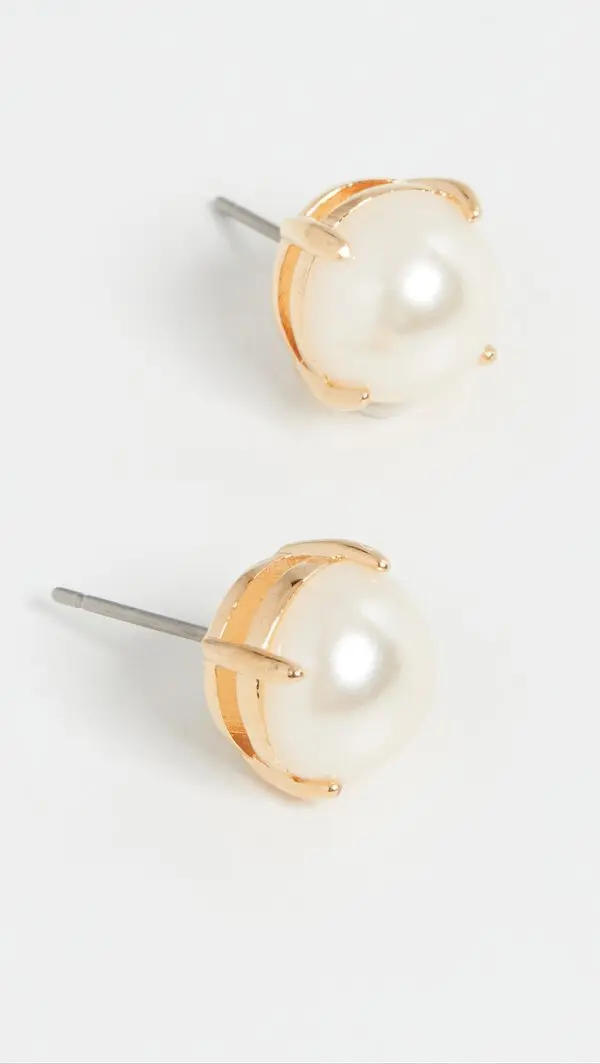 Lele Sadoughi Imitation Pearl Stud Earrings