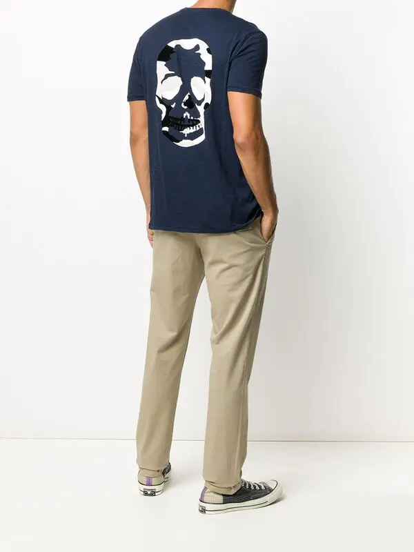 Zadig&Voltaire Stockholm Short Sleeved T-shirt - Blue