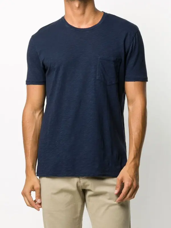 Zadig&Voltaire Stockholm Short Sleeved T-shirt - Blue