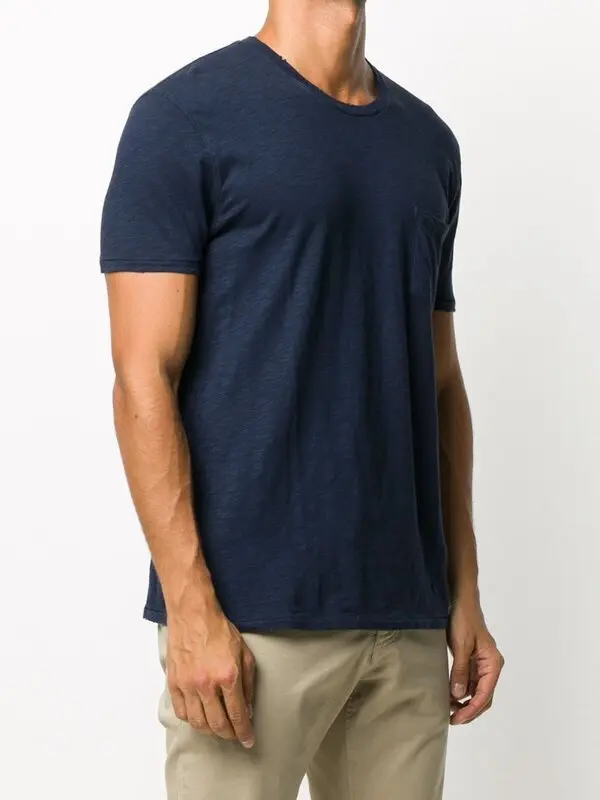 Zadig&Voltaire Stockholm Short Sleeved T-shirt - Blue