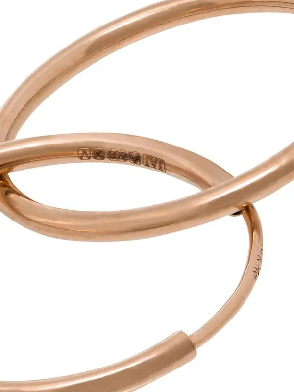 Jacquie Aiche 14kt Rose Gold Single Hoop Earring