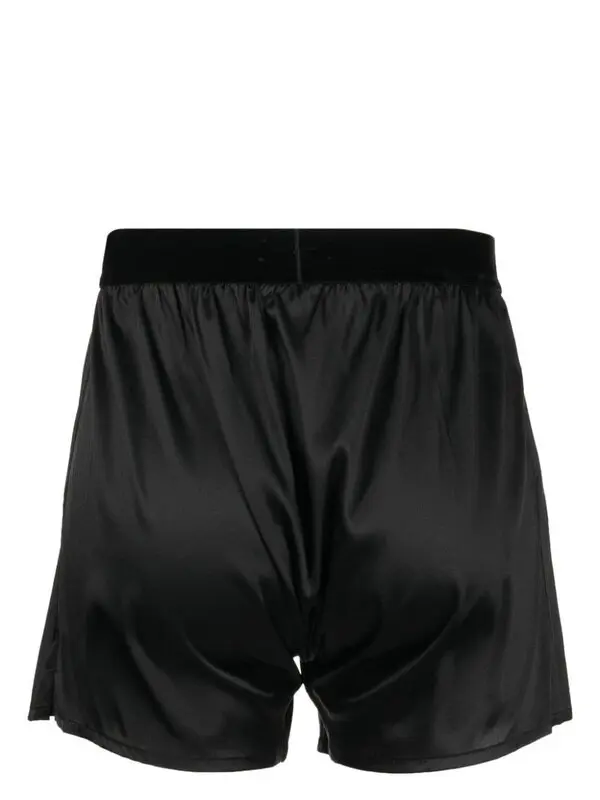 TOM FORD Logo-waistband Silk Boxers