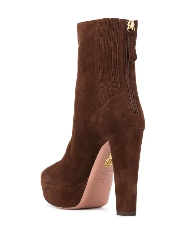 AQUAZZURA Saint Honoré Boots - Brown