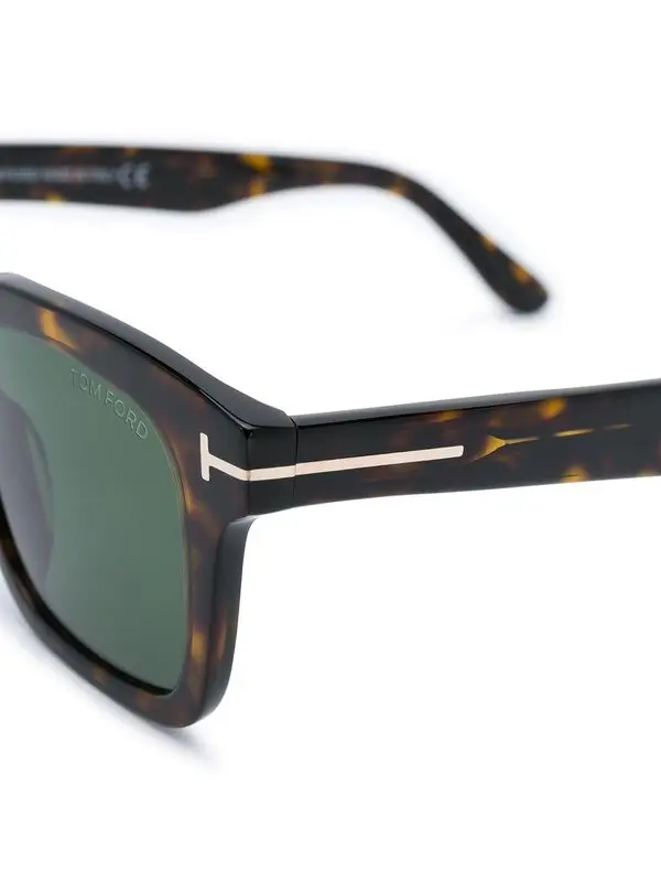 TOM FORD Tortoiseshell Square-frame Sunglasses - Brown