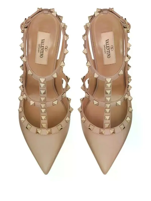 Valentino Garavani Rockstud 100mm Caged Pumps