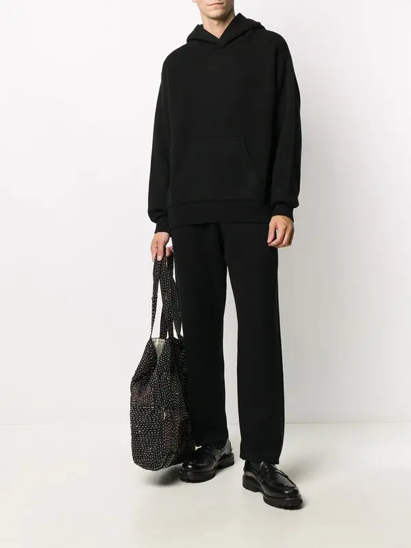 BARRIE Ideal Rib-trimmed Oversized Hoodie