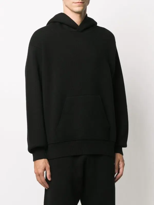 BARRIE Ideal Rib-trimmed Oversized Hoodie