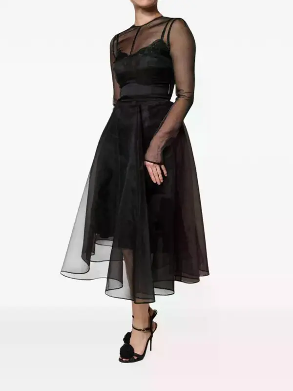 Dolce & Gabbana Draped Midi Dress