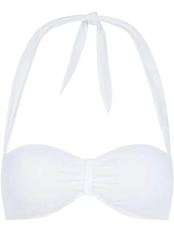 Dolce & Gabbana Bandeau Bikini Top - White