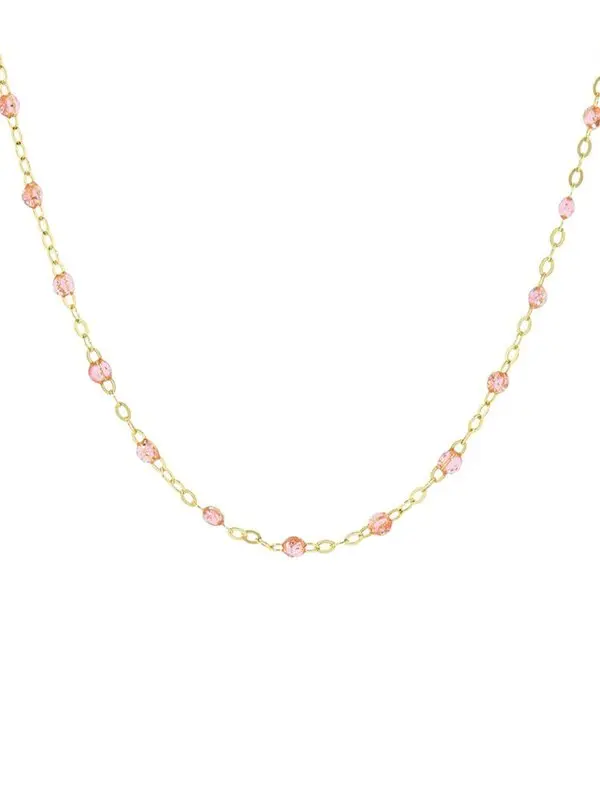 Gigi Clozeau 18kt Yellow Gigi Rosée Beaded Necklace - Gold