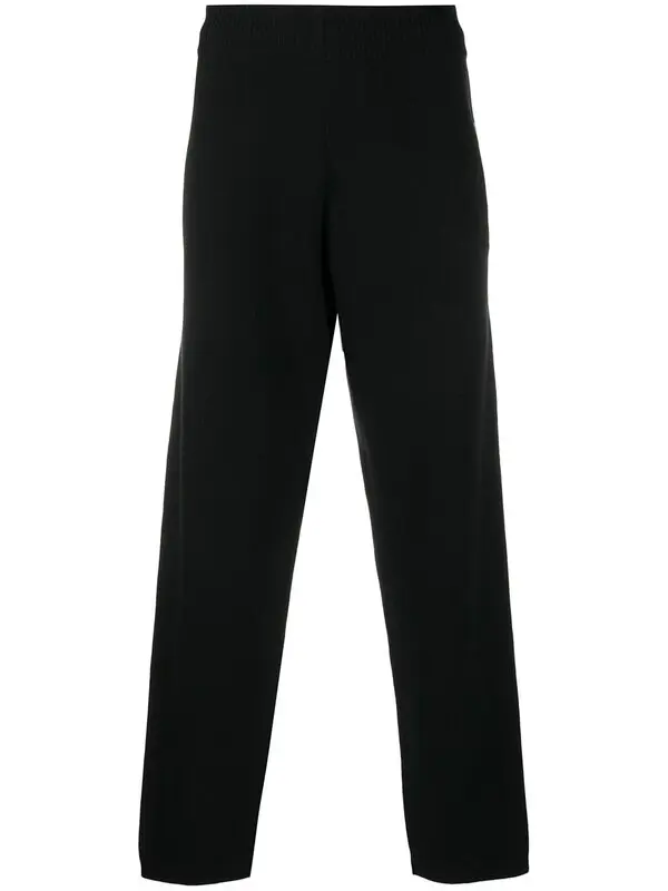 BARRIE Wide-leg Trousers - Black