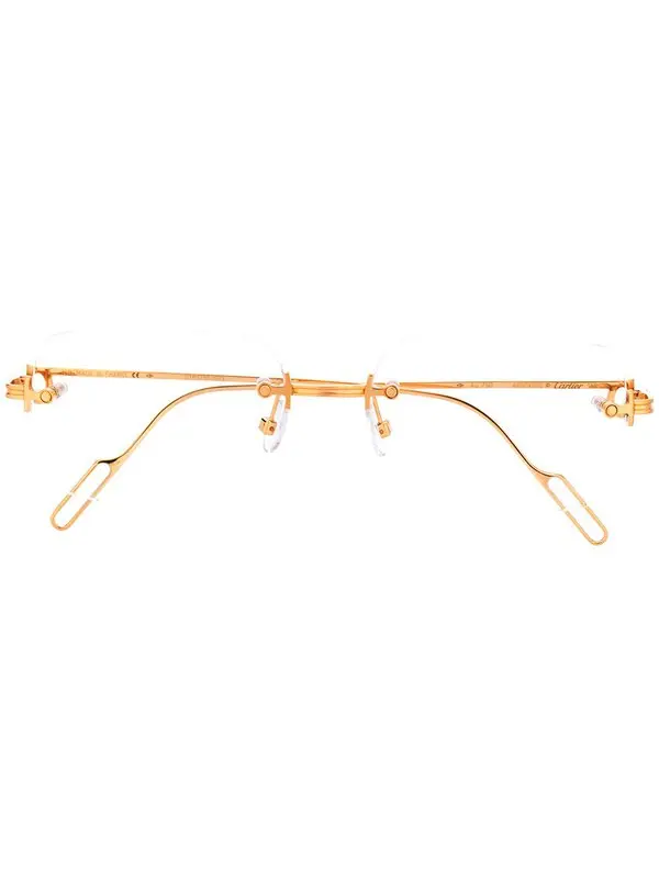 CARTIER Rimless Glasses - Gold