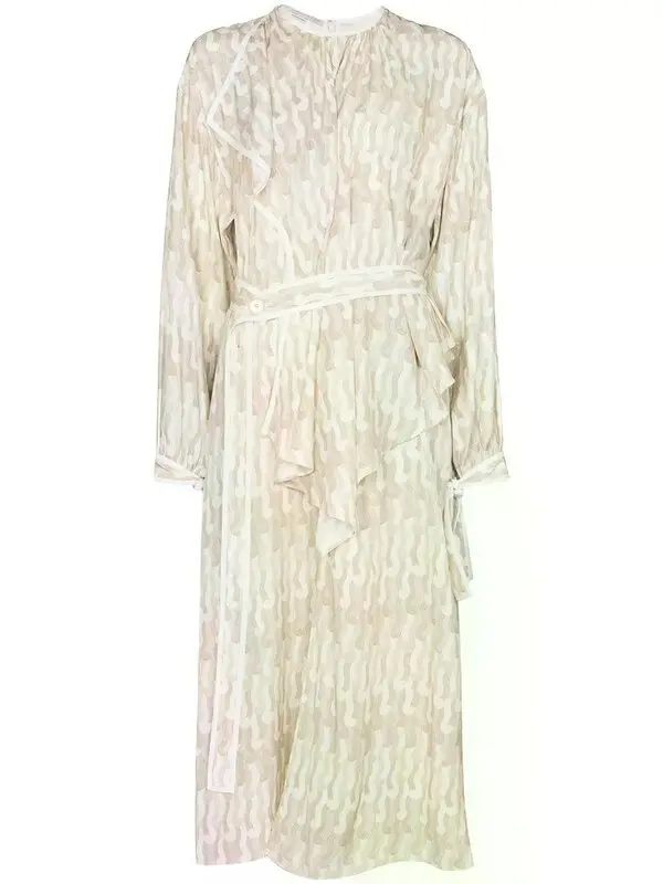 Stella McCartney Taylor Asymmetric Silk Dress