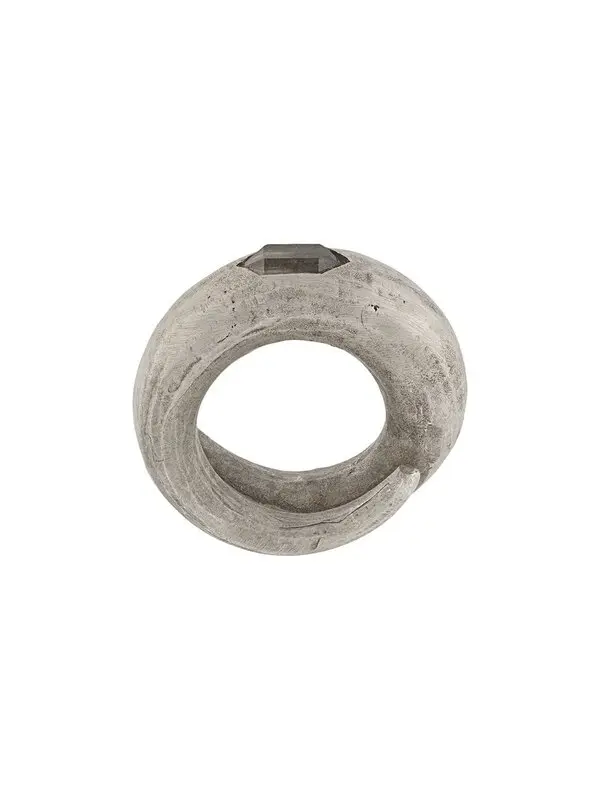 PARTS OF FOUR Split Mountain Ring - Silver