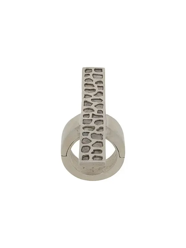 PARTS OF FOUR Sistema Diamond Accents Ring - Silver