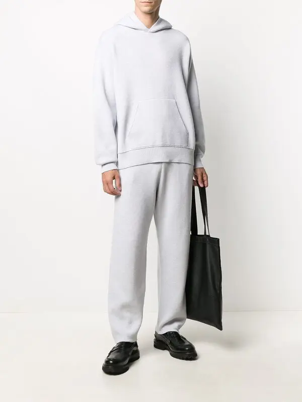 BARRIE Ideal Rib-trimmed Oversized Hoodie