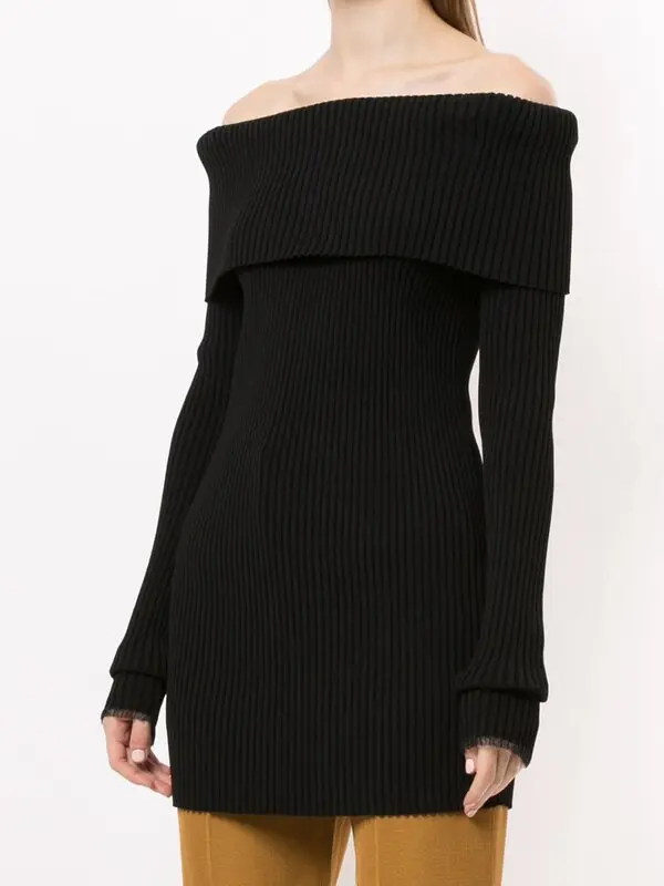 Proenza Schouler Off-houlder Ribbed Top