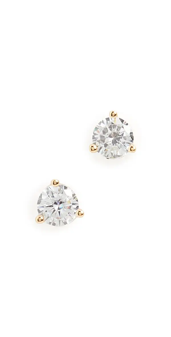 Shashi Emily Stud Earrings - Gold