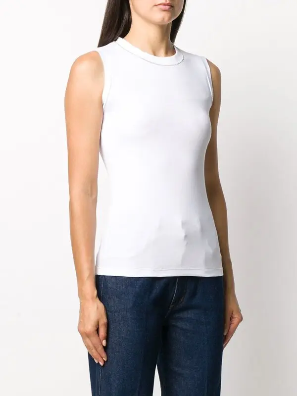 Peserico Beaded-trim Tank Top