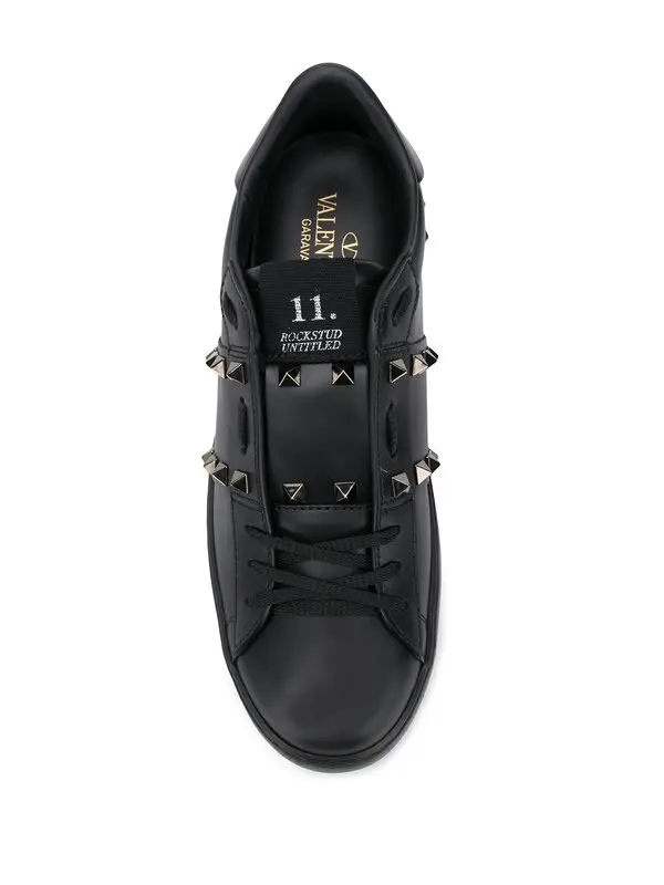 Valentino Garavani Rockstud Leather Sneakers