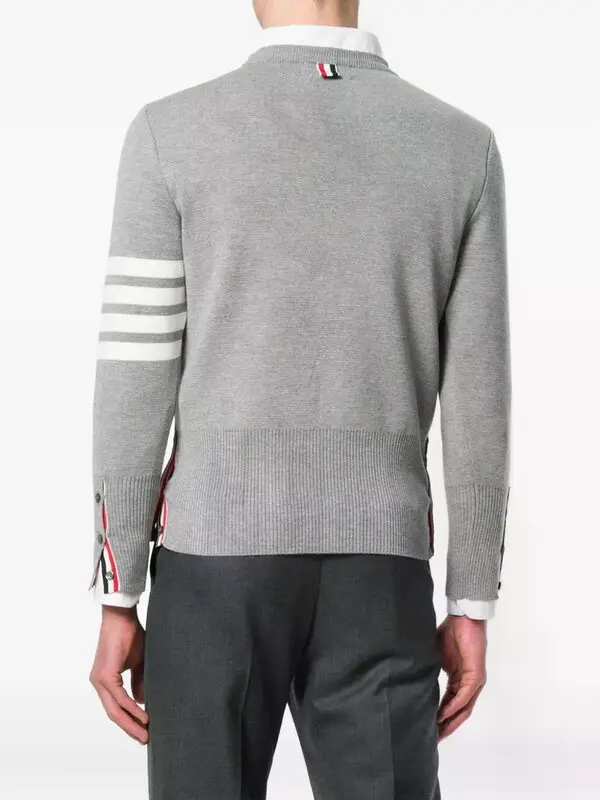 Thom Browne Crew-neck Sweater - Grey