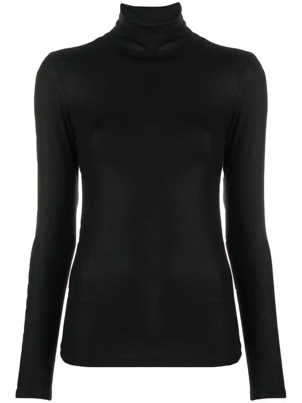 Majestic Filatures Turtle-neck Long Sleeve Top