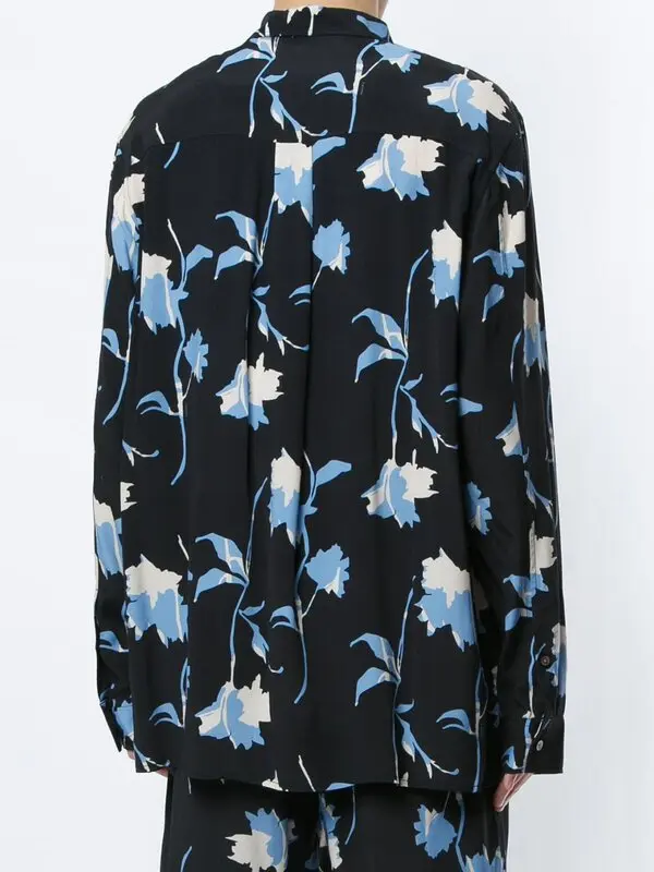 PORTS V Graphic Floral Shirt
