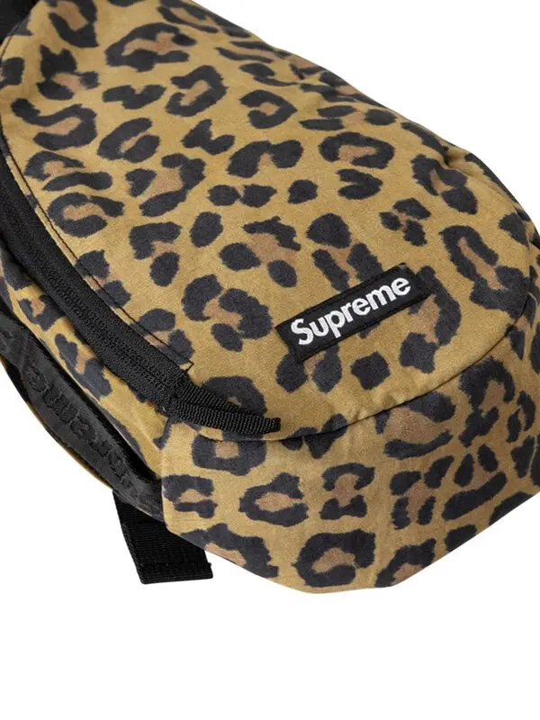 Supreme Sling Leopard-Print Bag - Brown | Editorialist