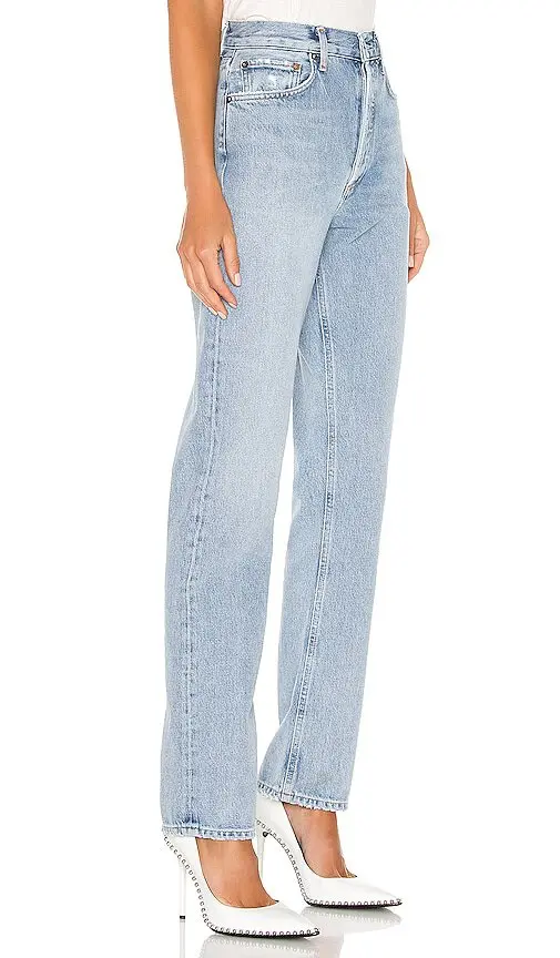 AGOLDE Lana Straight Jeans - Riptide