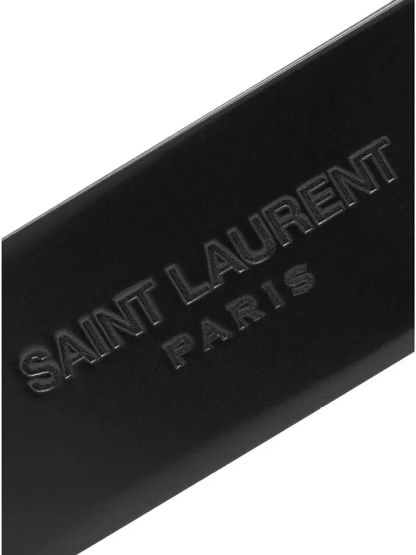 Saint Laurent - SAINT LAURENT - Logo-Engraved Gunmetal-Tone Money Clip - Men - Black