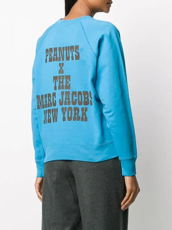 Marc Jacobs X Peanuts Ucy Sweatshirt In Blue - 40% Off | Editorialist