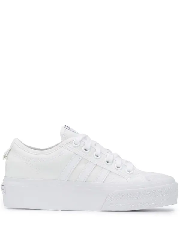 Adidas Nizza Platform Sneakers - White