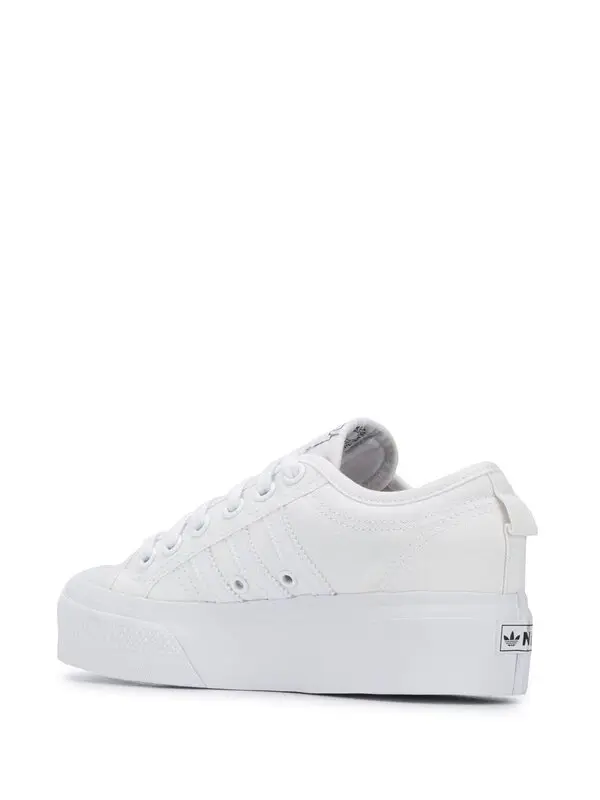 Adidas Nizza Platform Sneakers - White