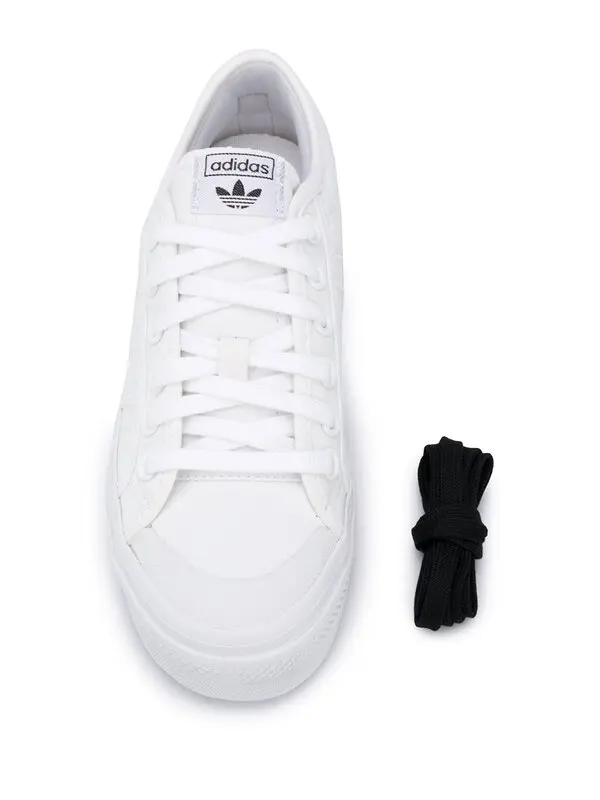 Adidas Nizza Platform Sneakers - White