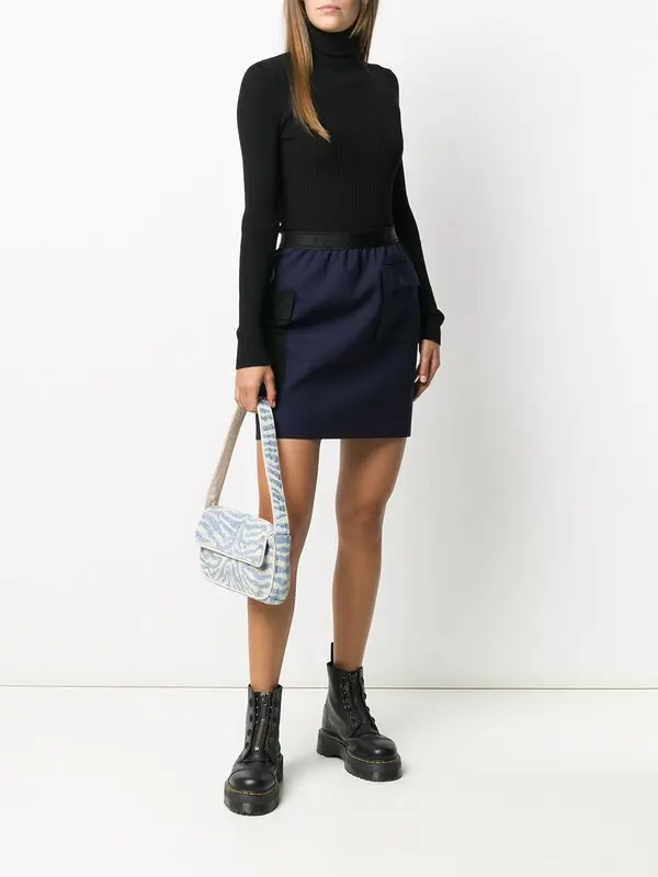 Wolford Roll-neck Ribbed Jumper - Black