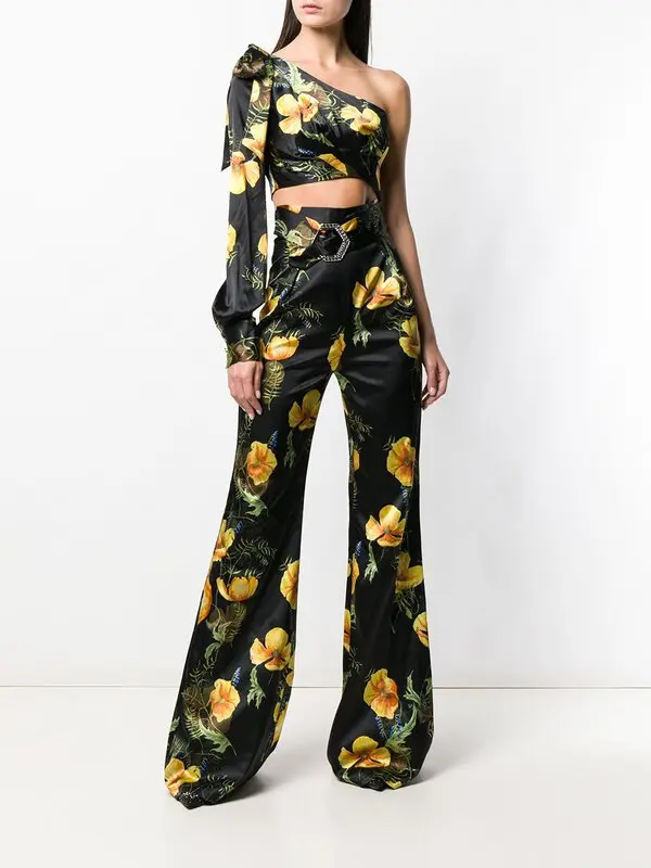 Philipp Plein Floral Print Two-piece Set