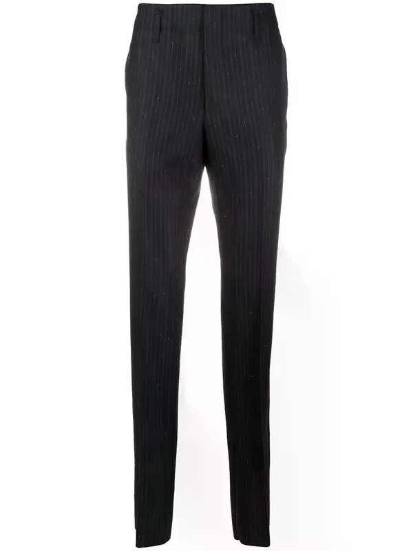 FERRAGAMO Pinstriped Straight-leg Trousers
