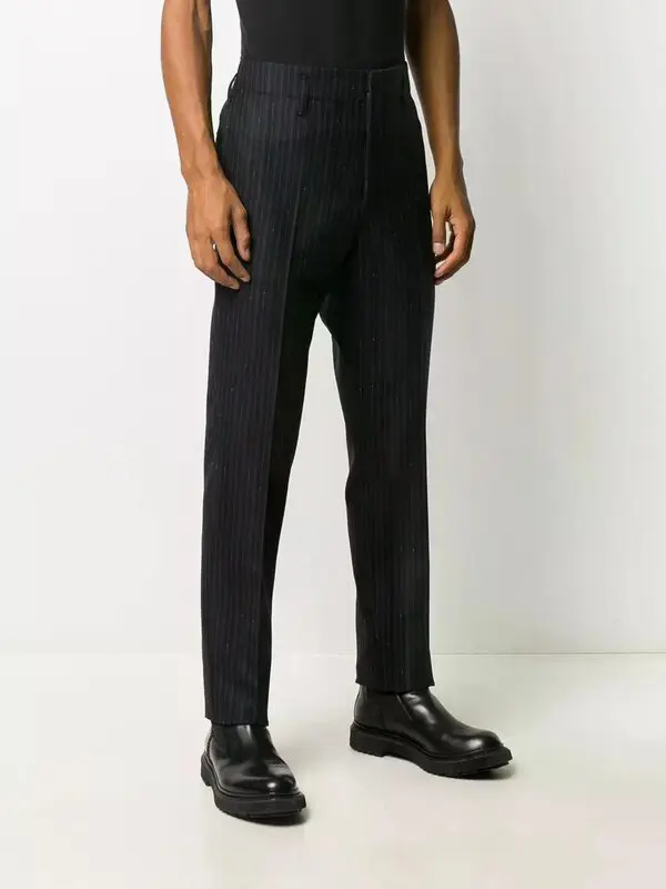 FERRAGAMO Pinstriped Straight-leg Trousers
