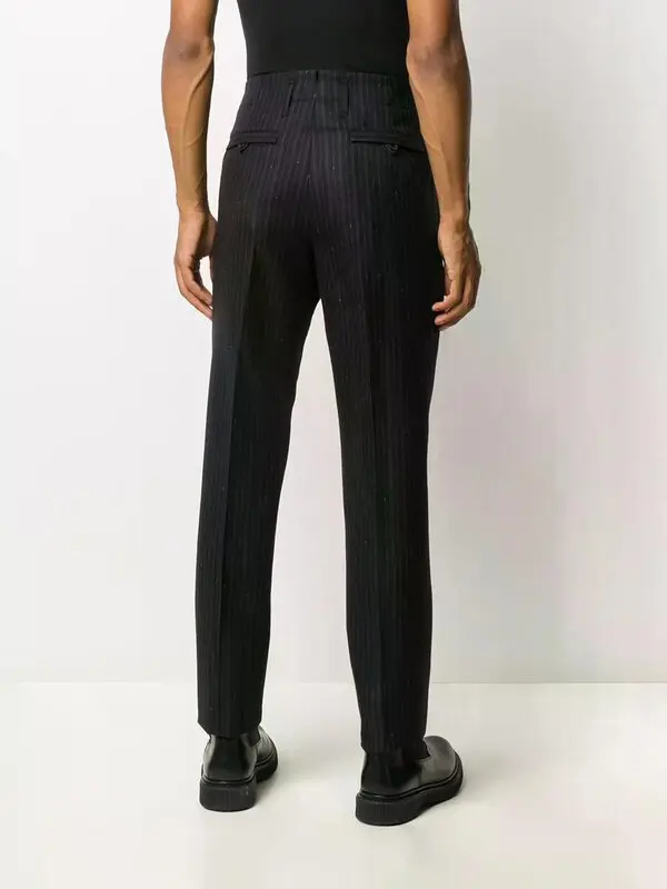 FERRAGAMO Pinstriped Straight-leg Trousers