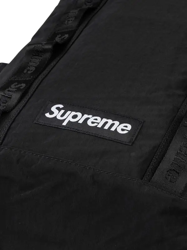 Supreme Logo Patch Backpack - Black