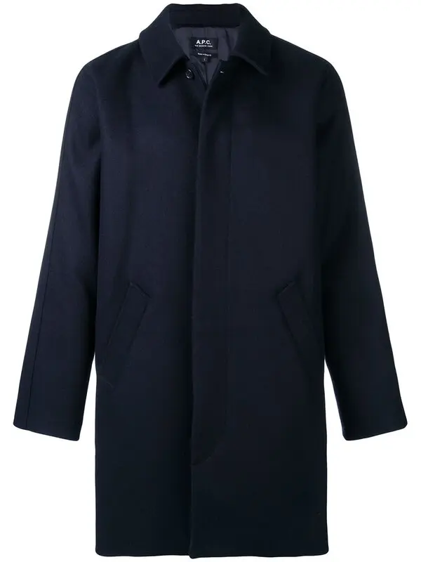 A.p.c. Boxy Single-breasted Coat