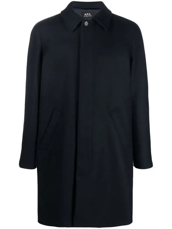A.p.c. Boxy Single-breasted Coat