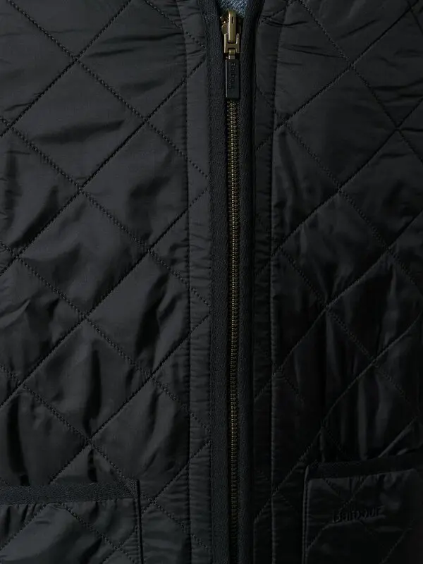 Barbour Quilted Zip-up Gilet - Black