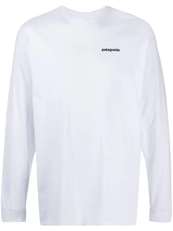 Patagonia P-6 Long-sleeved T-shirt - White