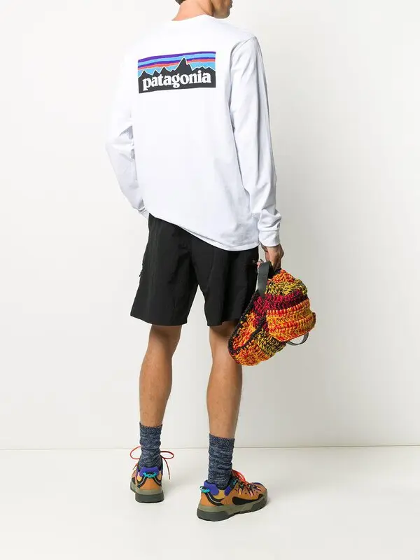 Patagonia P-6 Long-sleeved T-shirt - White