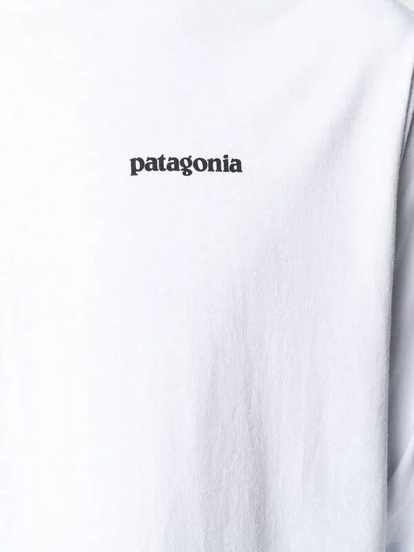 Patagonia P-6 Long-sleeved T-shirt - White