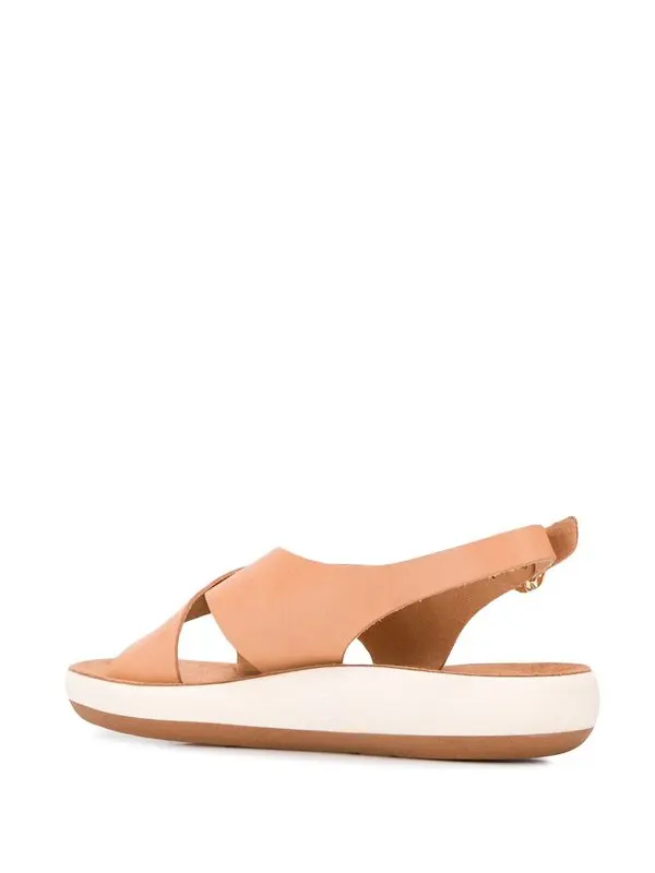 ANCIENT GREEK SANDALS Maria Platform Sandals - Neutrals